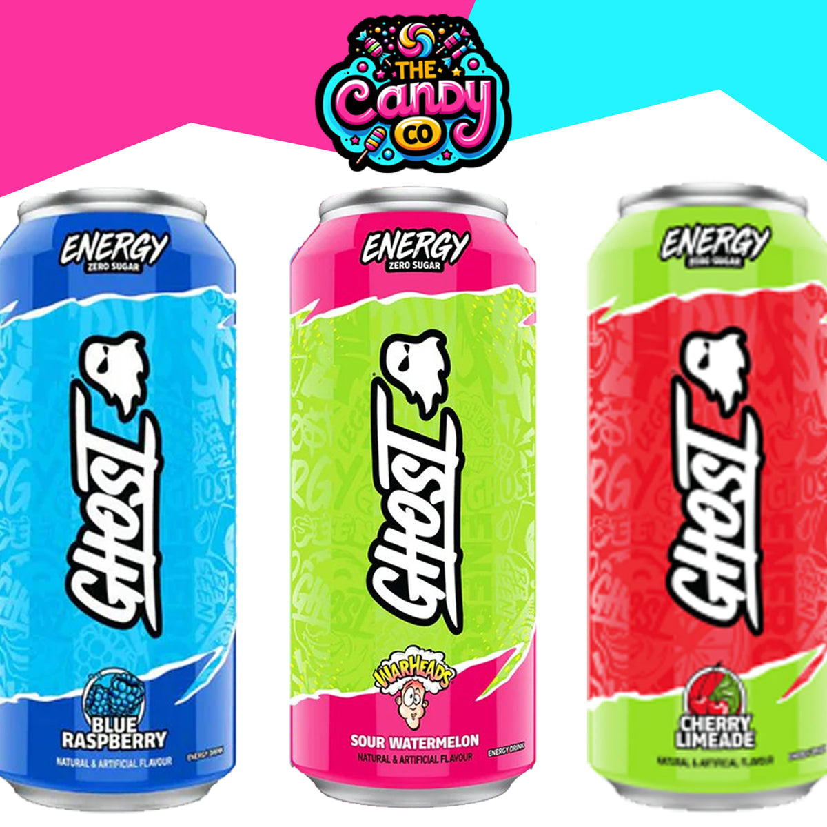 500ml Ghost Energy Cans Bundle – The Candy Co