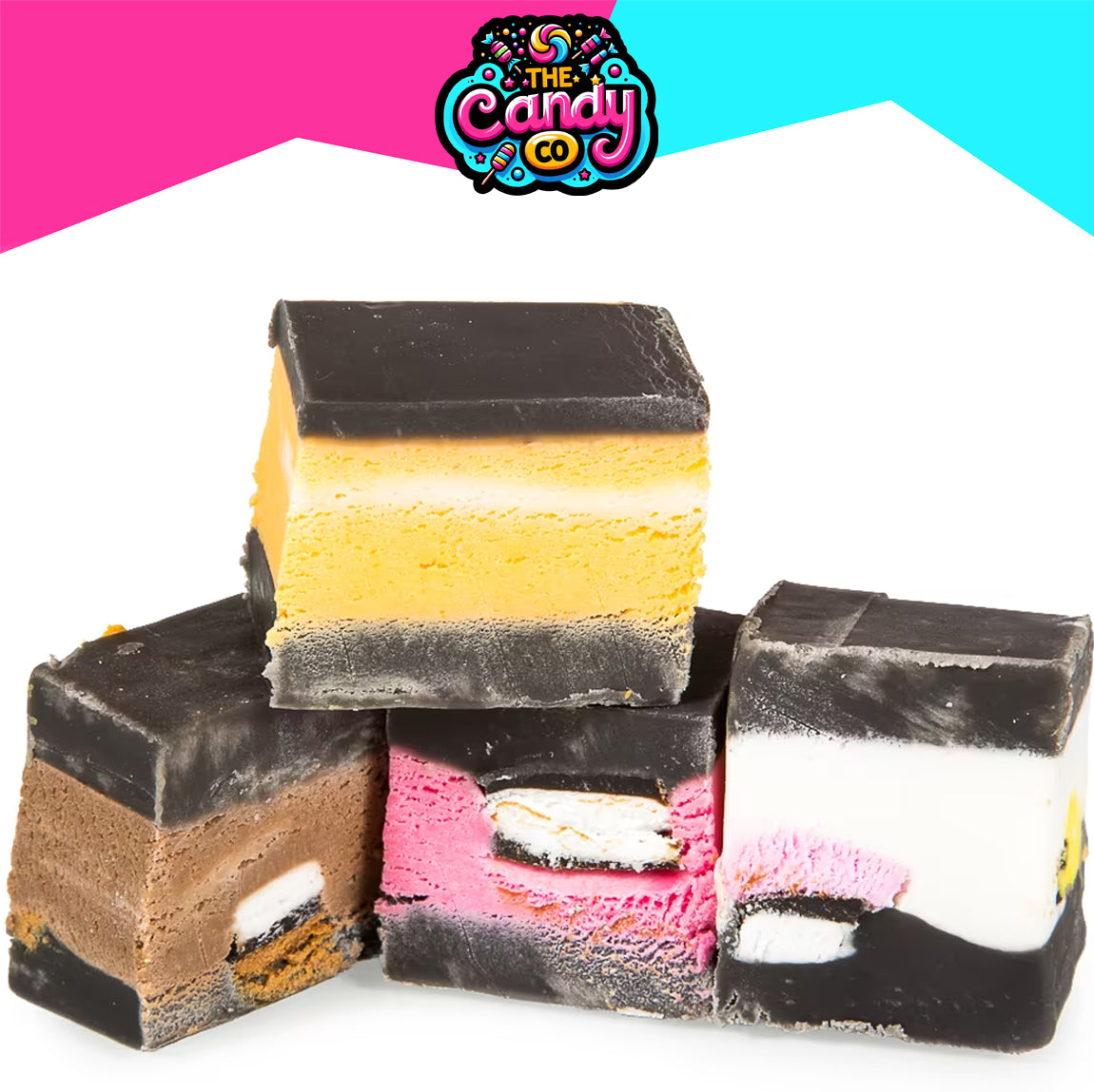 Liquorice Allsorts Fudge - 100g – The Candy Co